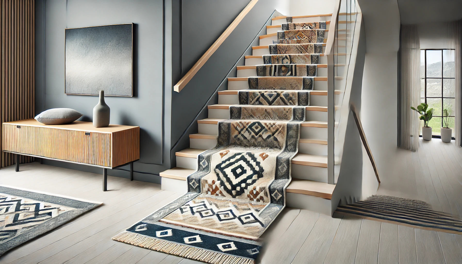 Elevate Your Staircase with Runner Rugs: A Step-by-Step Guide